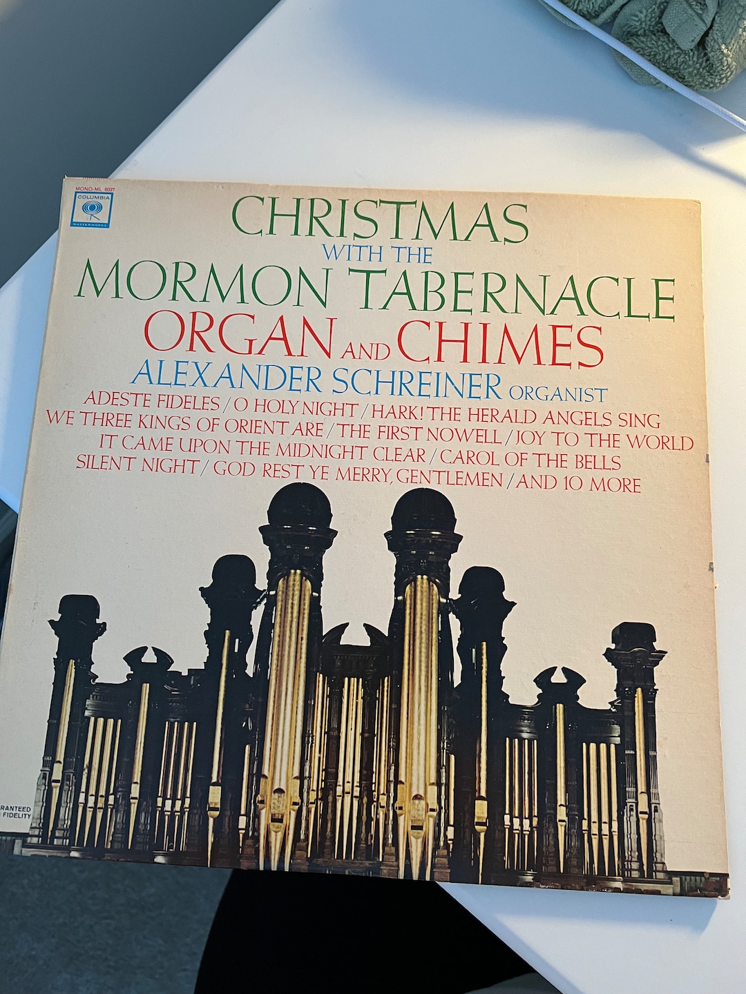 Christmas With the Mormon Tabernacle Organ & Chimes Vinyl 33 - Etsy