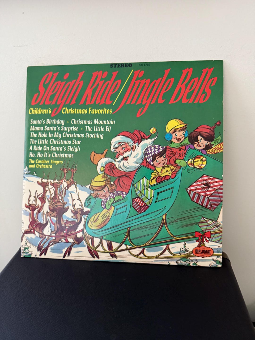 The Caroleers Sleigh Ride/jingle Bells Diplomat SX 1716 - Etsy