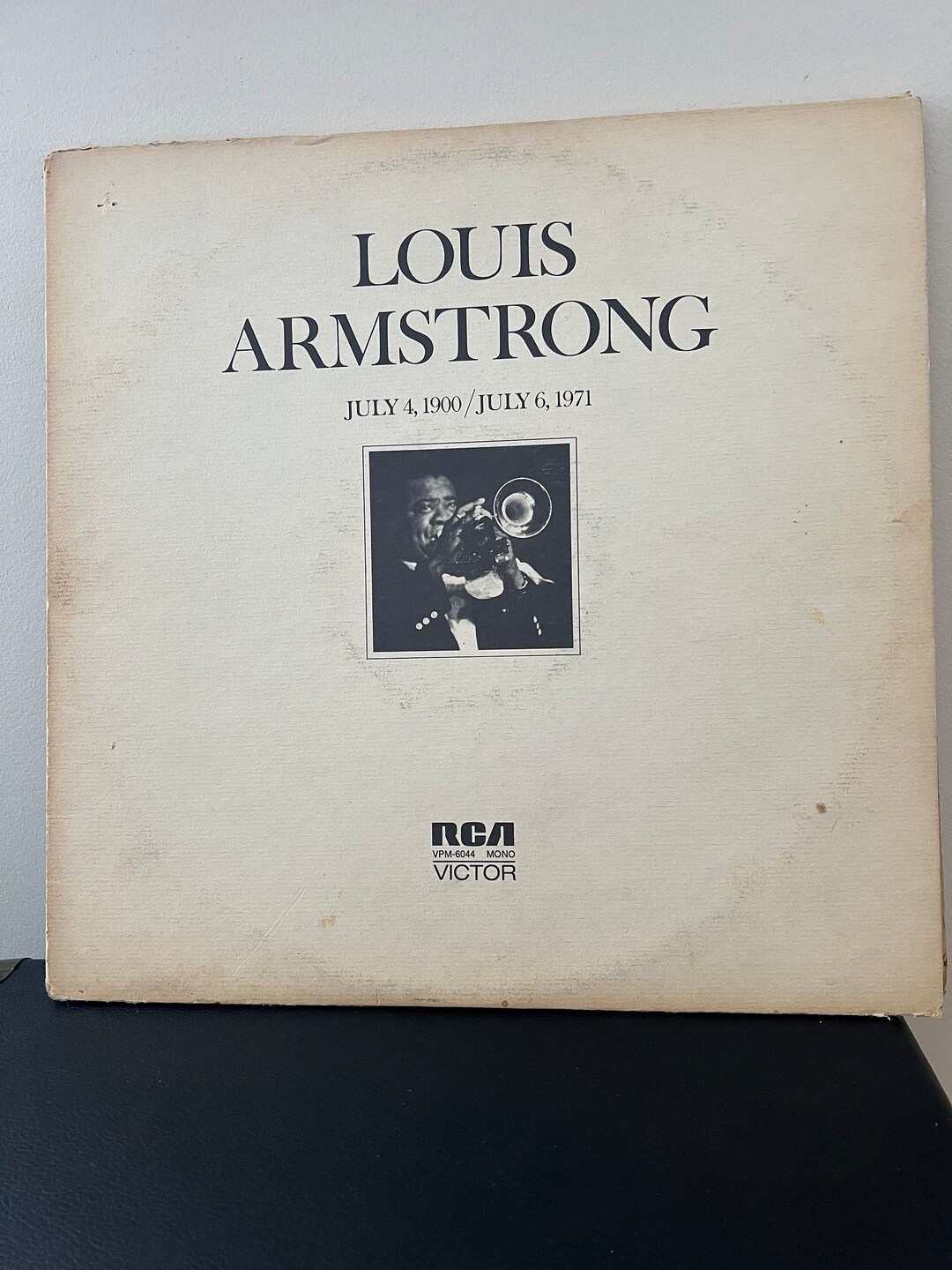 Louis Armstrong -july 4, 1900-july 6, 1971-RCA Victor 6044, Double LP ...