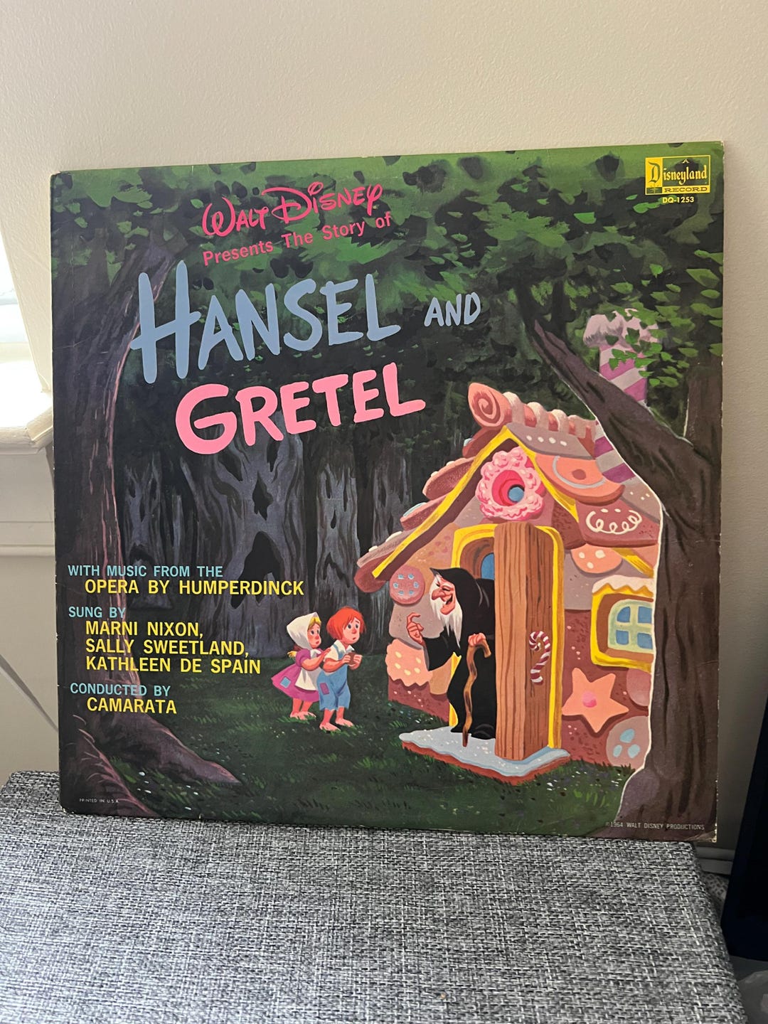 The Story of Hansel and Gretel Disneyland Walt Disney DQ-1253 Original ...