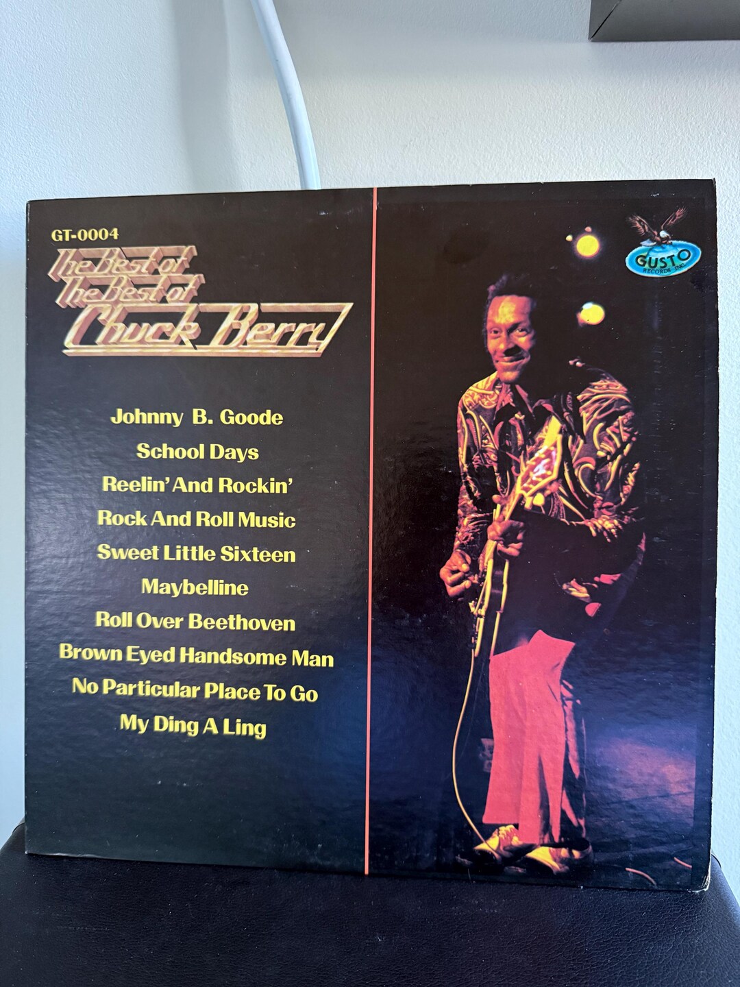 The Best of the Best of Chuck Berry Vinyl LP GT-0004 Gusto Records - Etsy