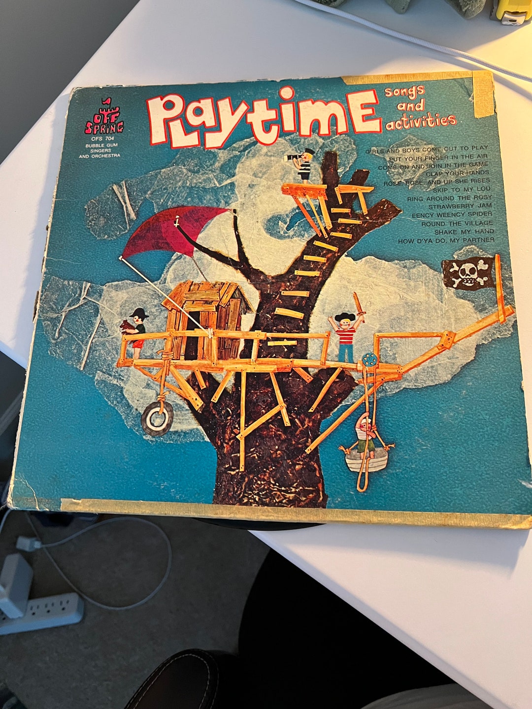 Vinyl Record Playtime Songs and Activity Bubble Gum Singers and ...