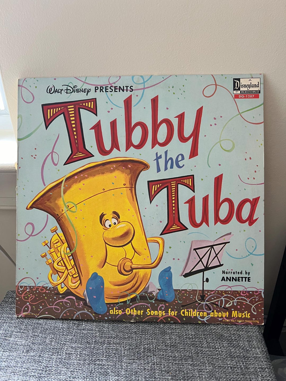 Walt Disney Presents the Musical Story of Tubby the Tuba Vinyl, LP ...
