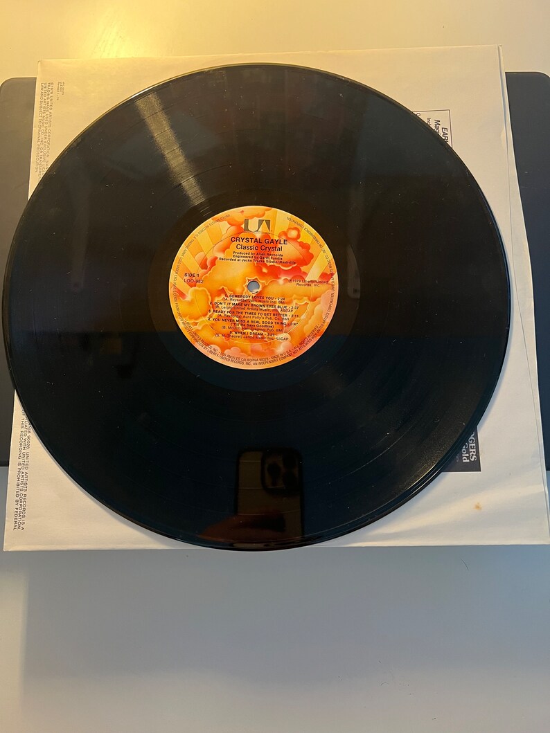 Crystal Gayle Classic Crystal Vinyl Record LP - Etsy