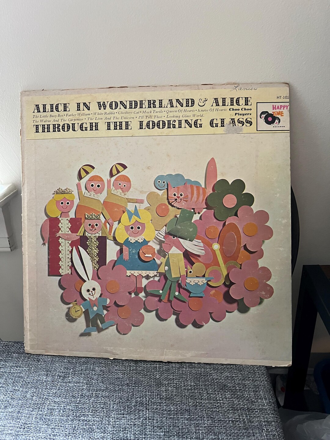 Alice in Wonderland & Alice Through the Looking Glass Vinyl LP Happy ...