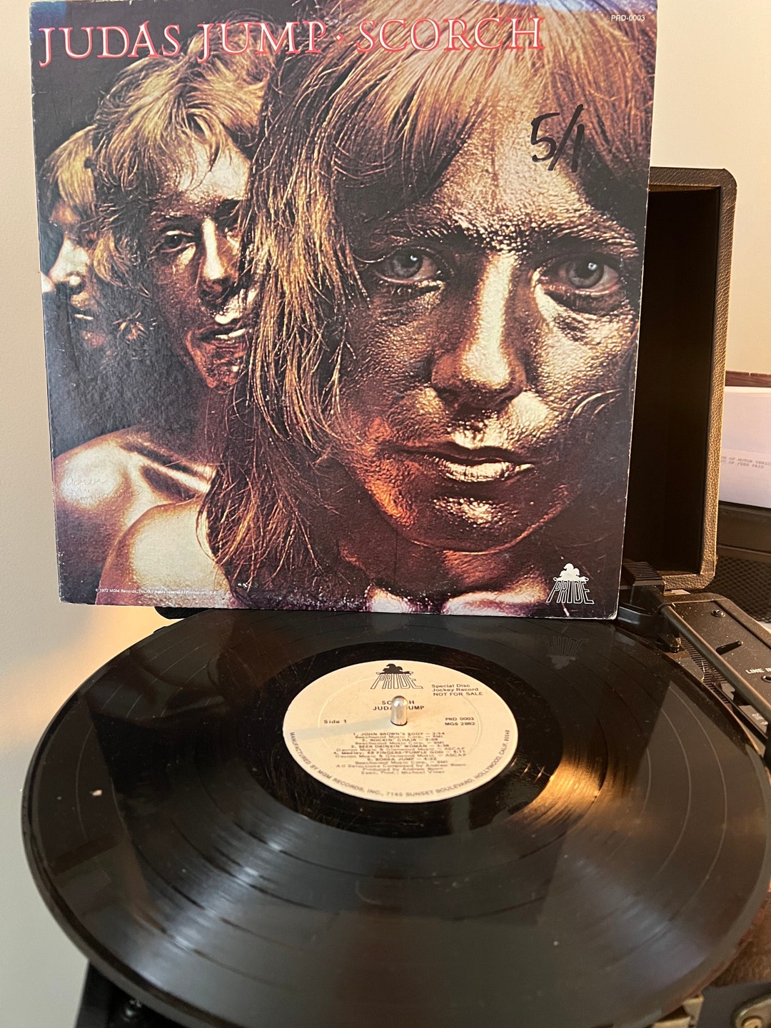 Judas Jump: Scorch US ’72 Vinyl LP -DJ Copy - Etsy