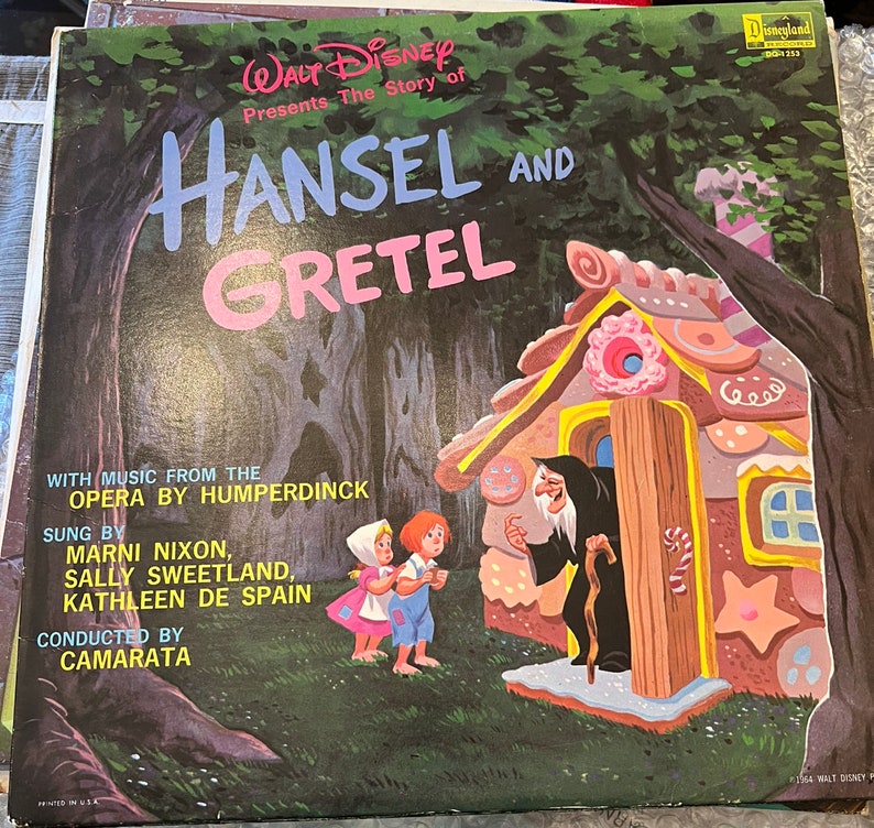 Assortment of Classic Walt Disney Vinyl Records From 1950ss - Etsy