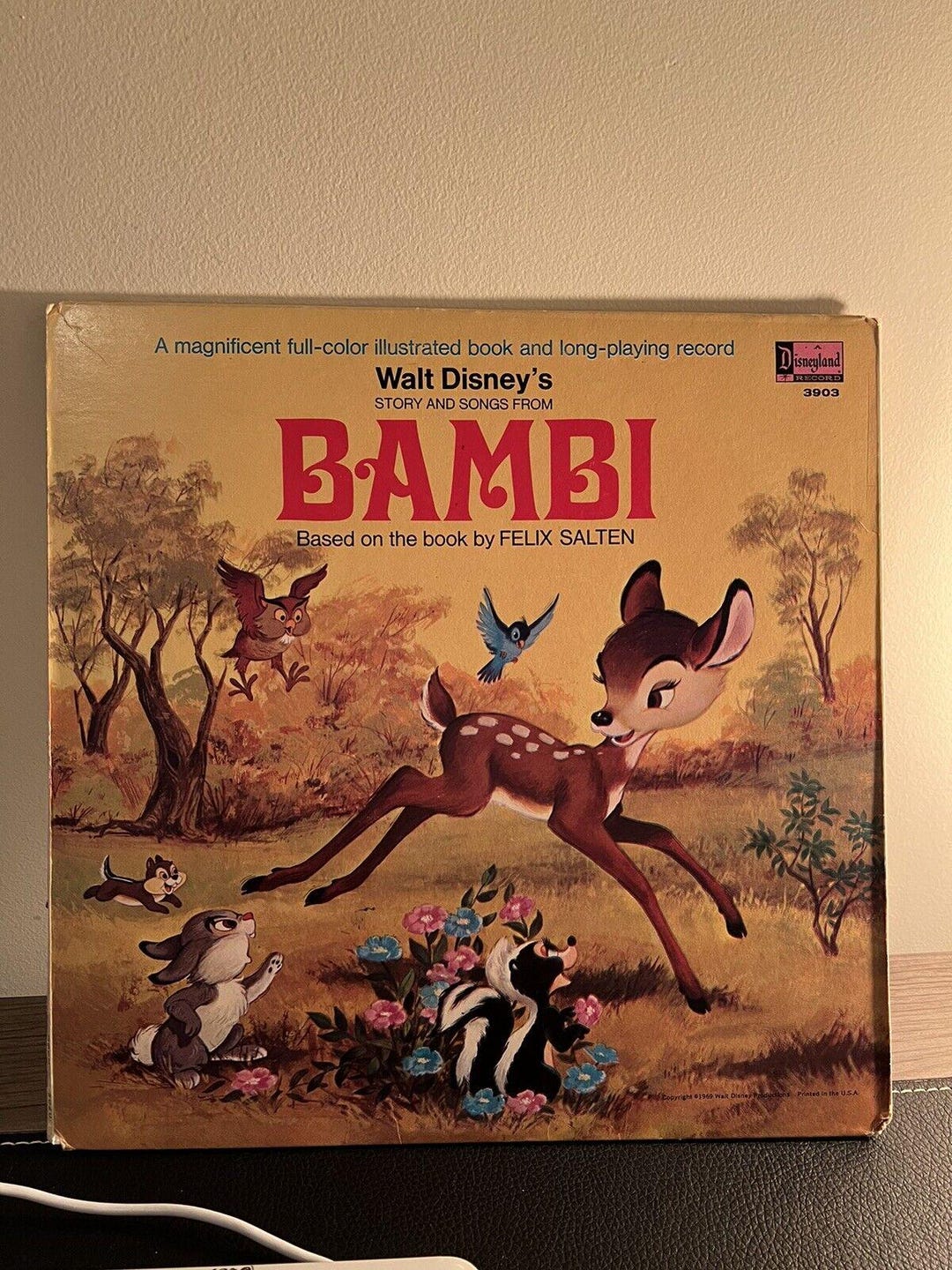 Walt Disney's Story and Songs From Bambi 1969 Vinyl LP 390 - Etsy