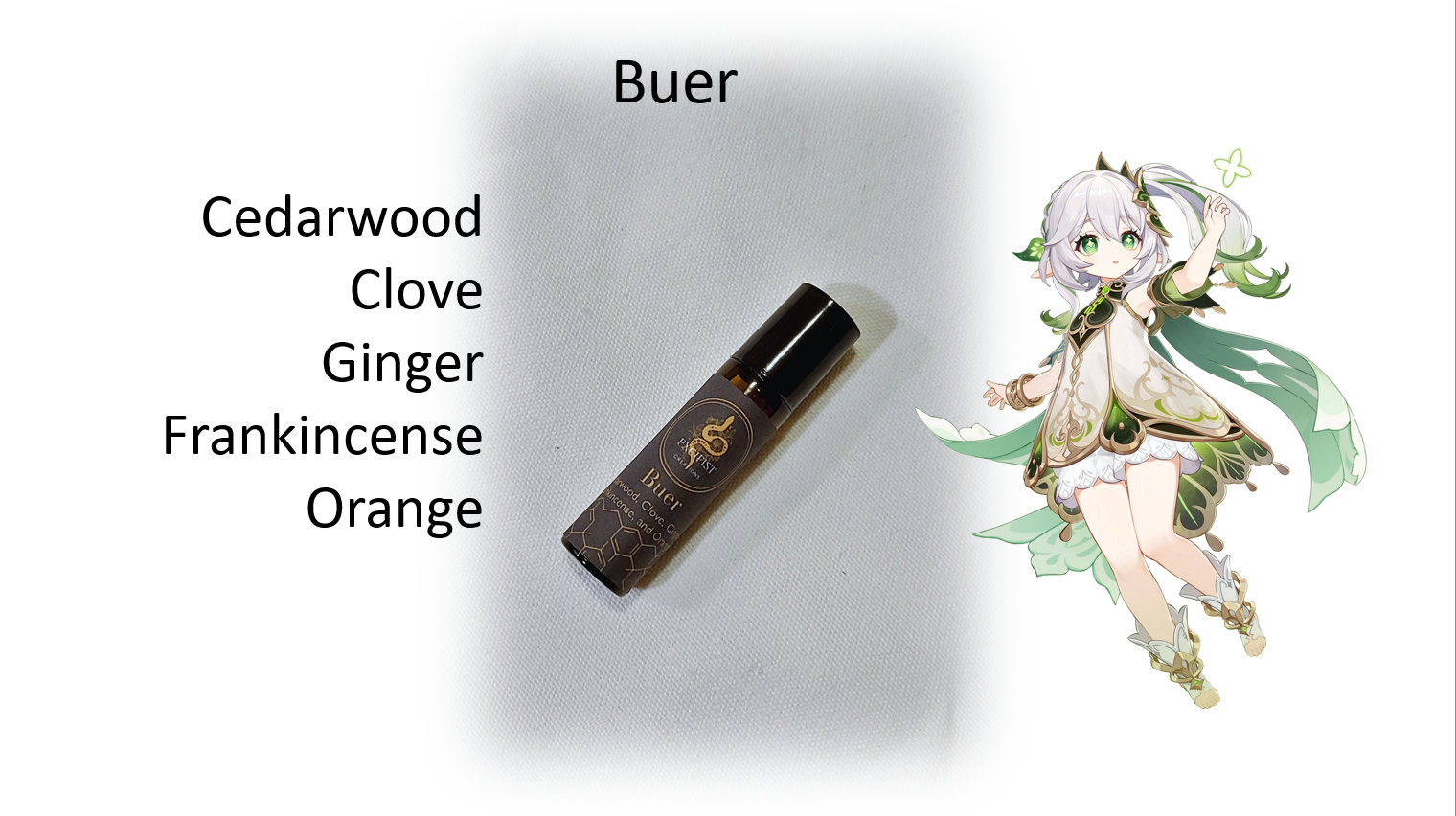 Genshin Impact Inspired Roll on Perfume Inspired by the - Etsy