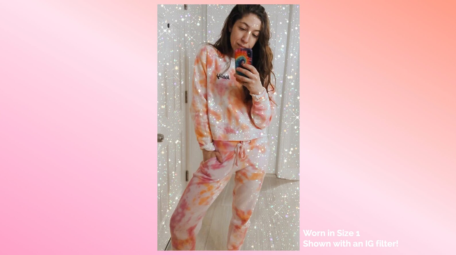 SORBAE MOVES 3 Personalizable Tie-dye Sweatshirt Cropped - Etsy