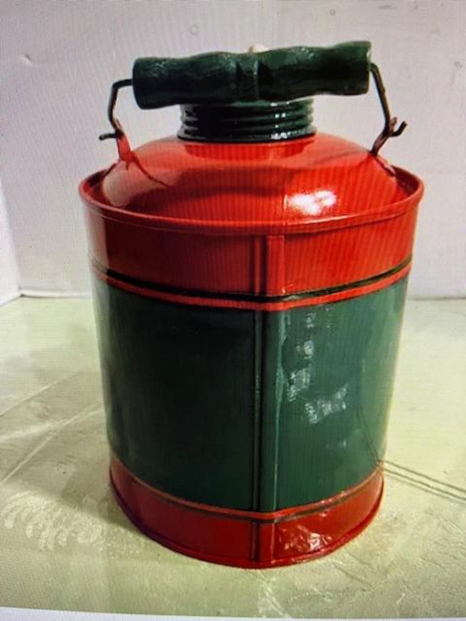 TEXACO Vintage Gas Kerosene CAN Station Coal Oil 1 Gallon Motor Decal ...