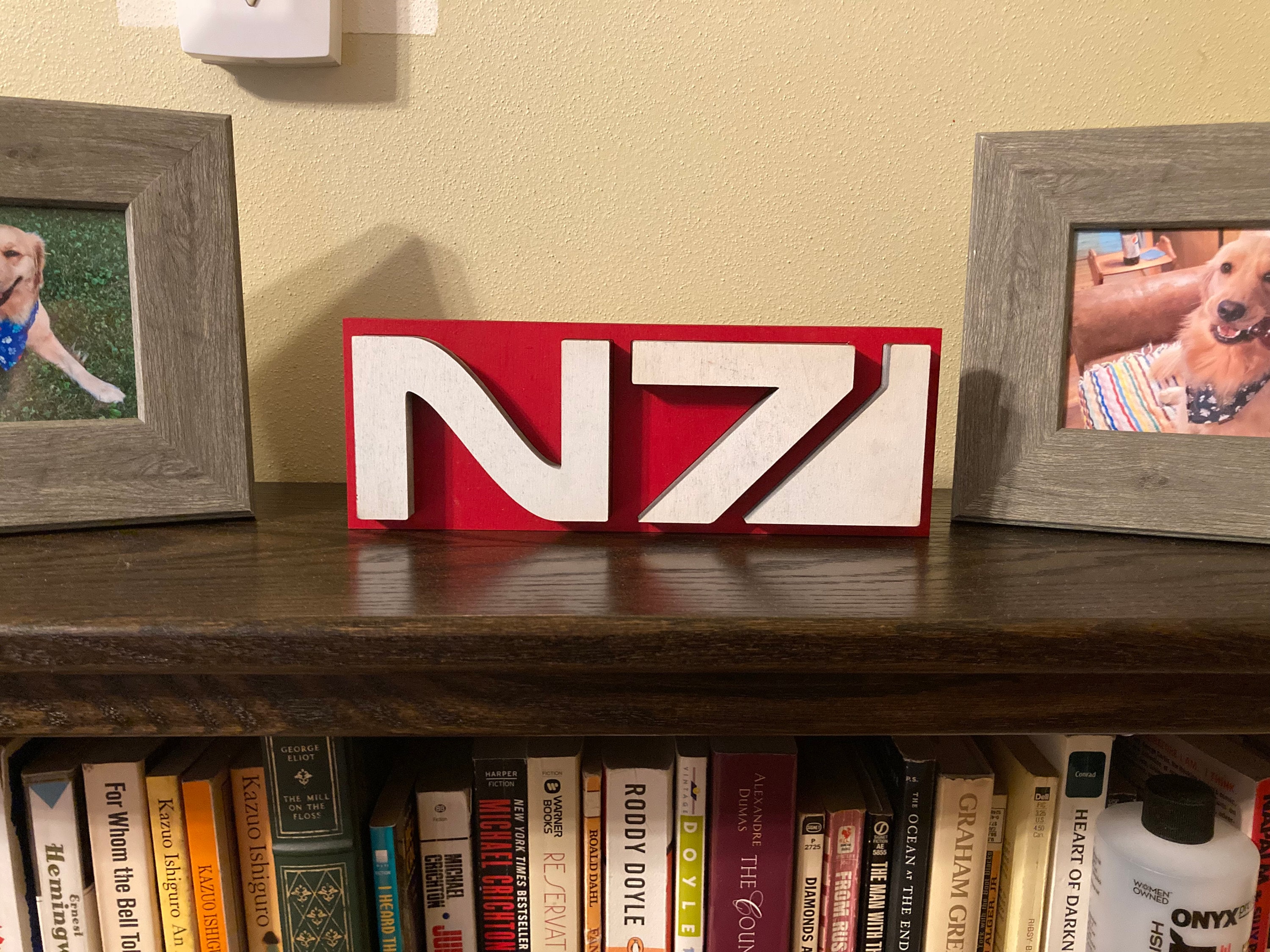 N7 Shelf Sign - Etsy