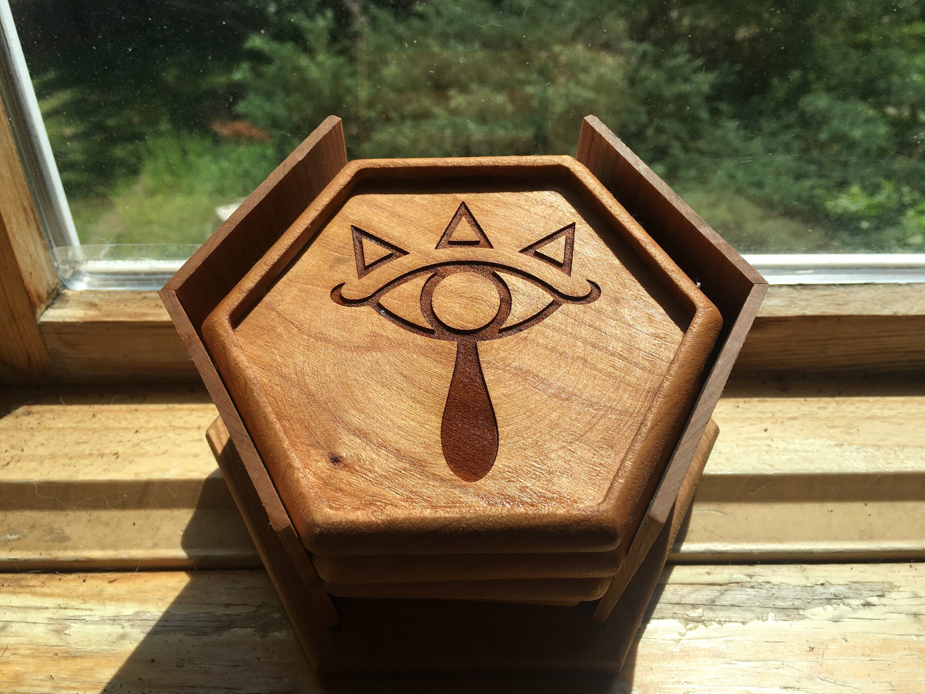 Legend of Zelda Wooden Coasters | Etsy