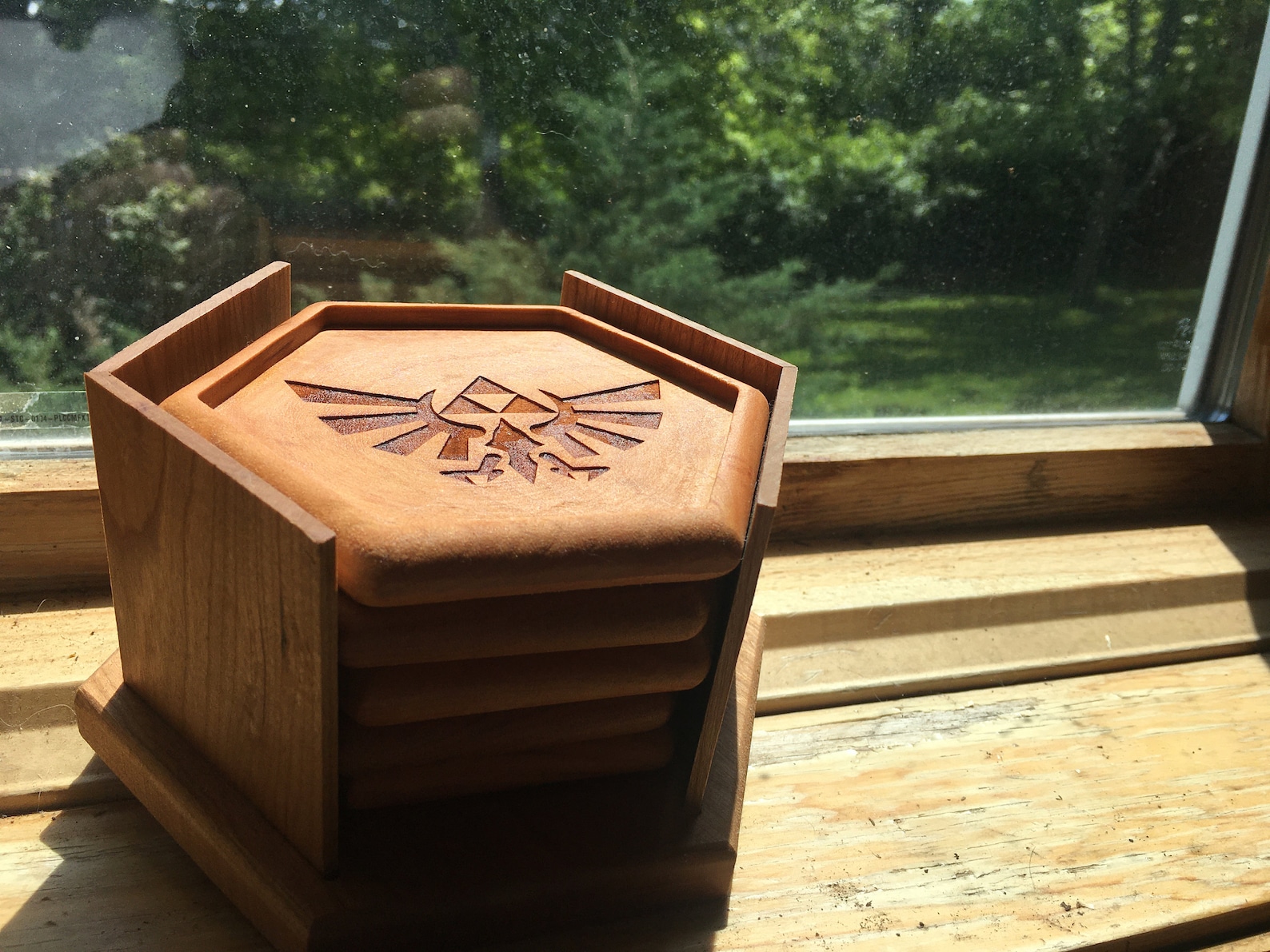 Legend of Zelda Wooden Coasters | Etsy