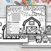 Set of 3 Farm Theme Birthday Coloring Pages | Etsy