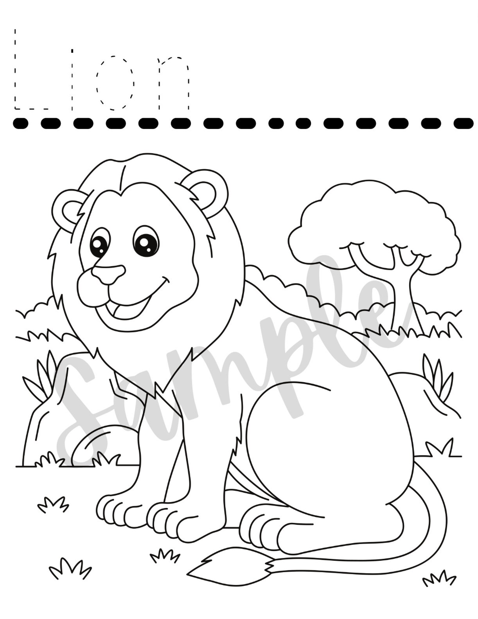 Set of 38 Customizable Zoo Animal Theme Coloring Pages - Etsy