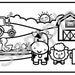 Set of 3 Farm Theme Birthday Coloring Pages - Etsy
