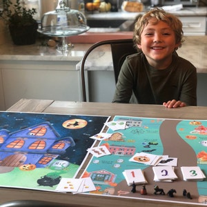Halloween Game, Fall Game, Halloween Activity, Halloween Board Game ...
