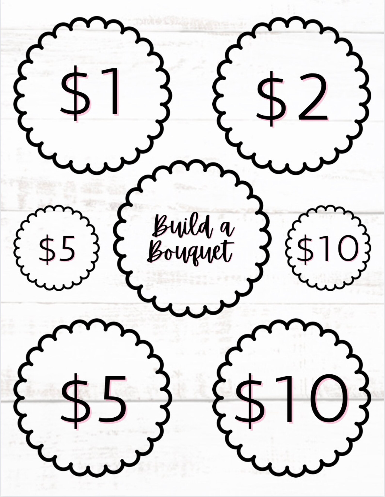 Flower Market Pretend Play Printable Dramatic Play Flower - Etsy