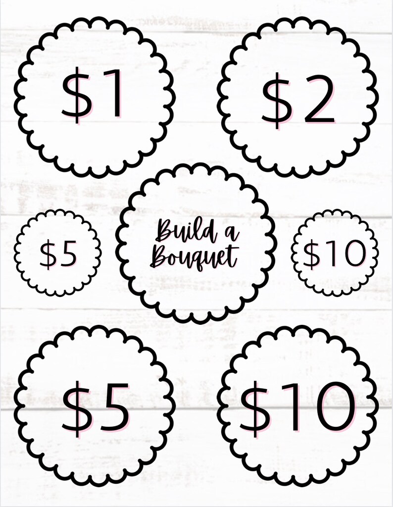 Flower Market Pretend Play Printable Dramatic Play Flower - Etsy