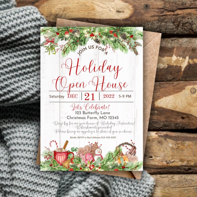 Open House Party - Etsy