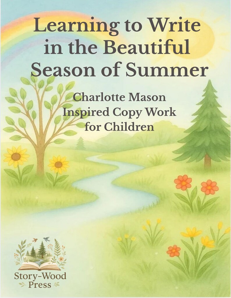 Charlotte Mason Copywork Workbook Bundle: 4 Seasons Handwriting (PDF ...