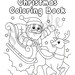 Set of 12 Customizable Christmas Coloring Pages, Count Down to ...