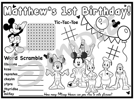 Club House Coloring Pages