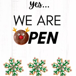 Christmas Bakery Pretend Play Printable, Dramatic Play Bakery Shop ...