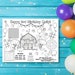 Customizable Farm Theme Birthday Coloring Page - Etsy