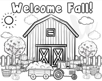 Hay Ride Coloring Pages