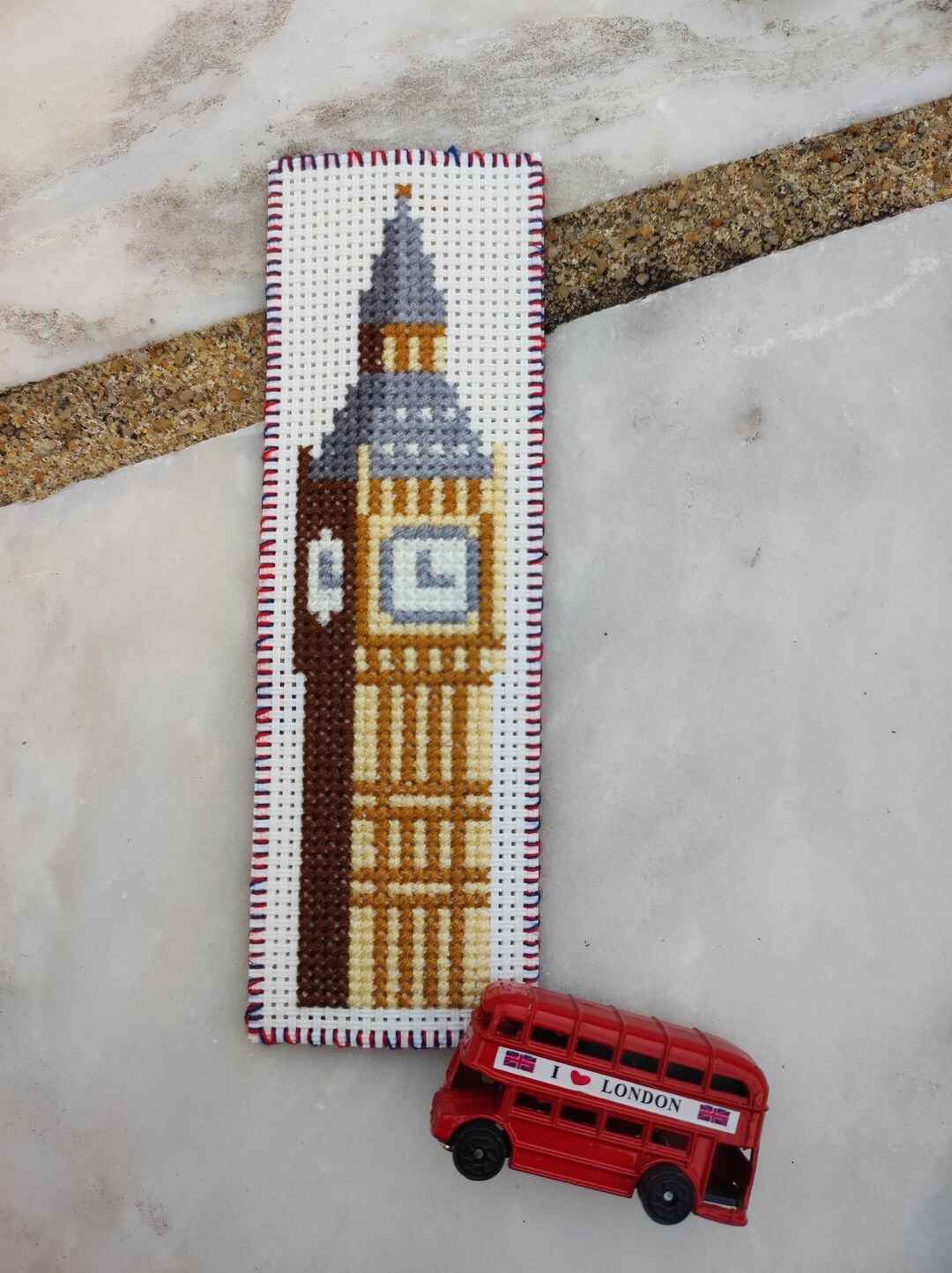 Big Ben London Embroidered Bookmark - Etsy