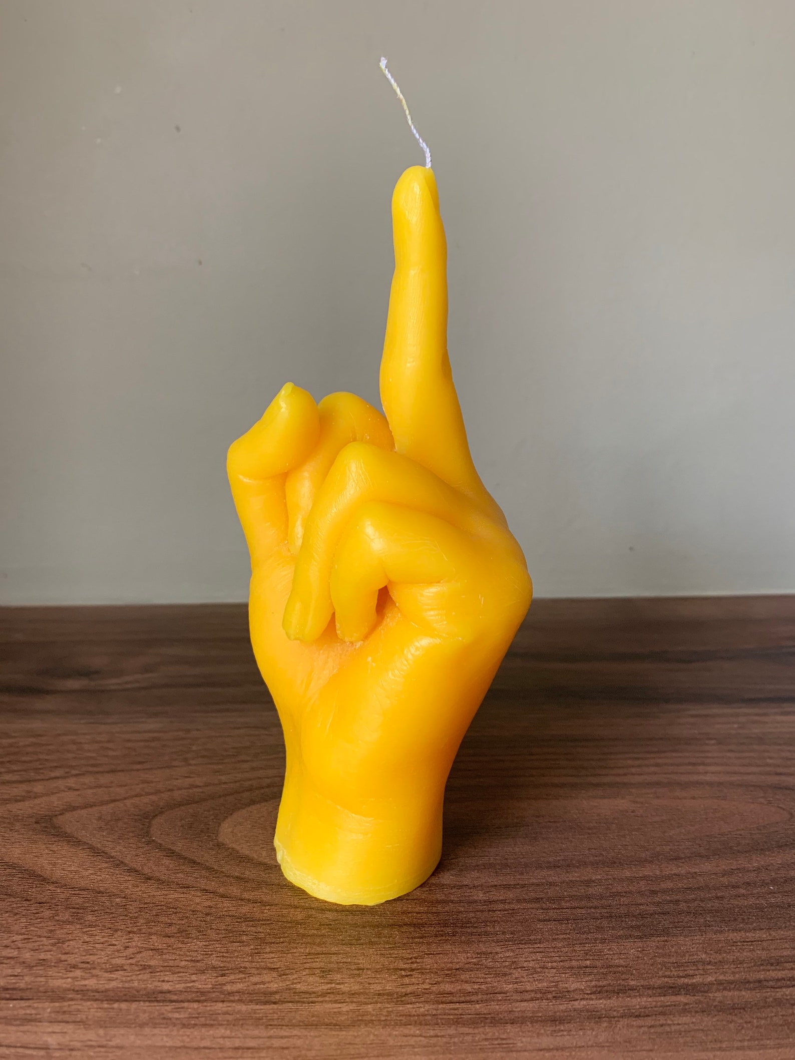 Hand Gesture Candle Middle Finger - Etsy