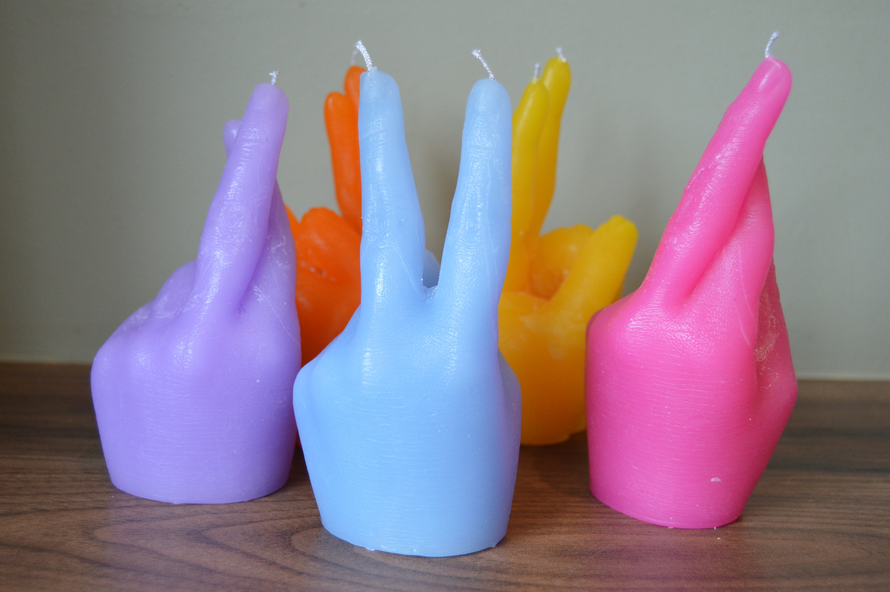3 Hand Candles Variety Box / Hand Gesture Candle / Hand Candle - Etsy