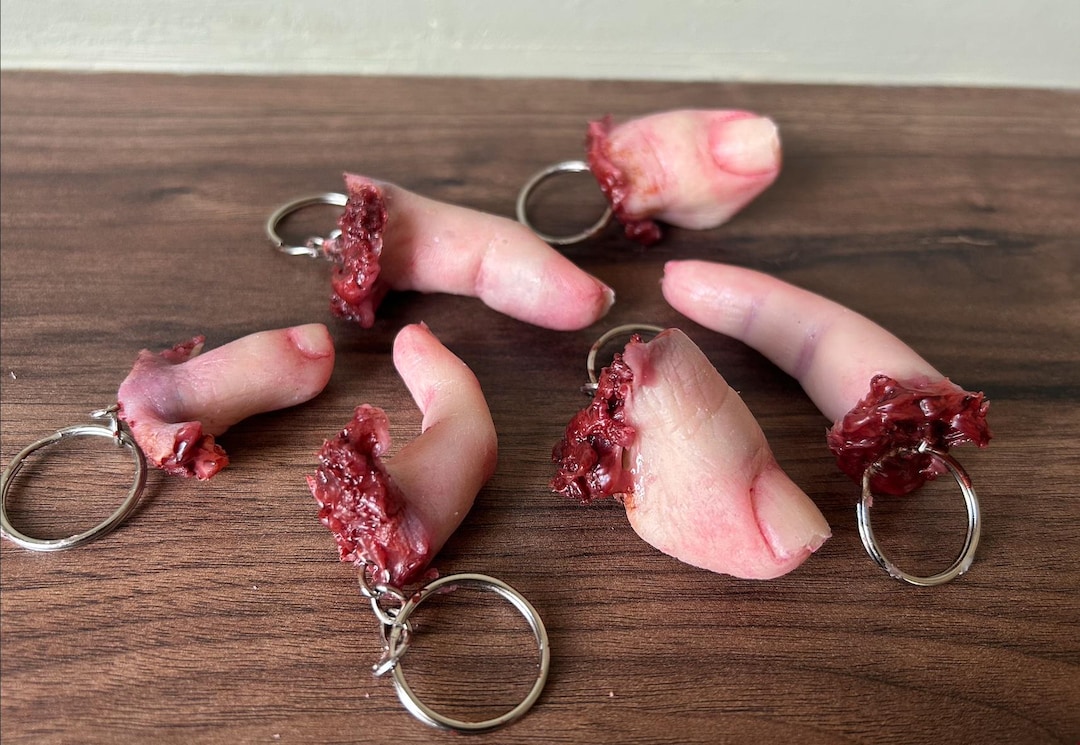 Severed Finger Keyrings / Severed Toe Keyring - Etsy