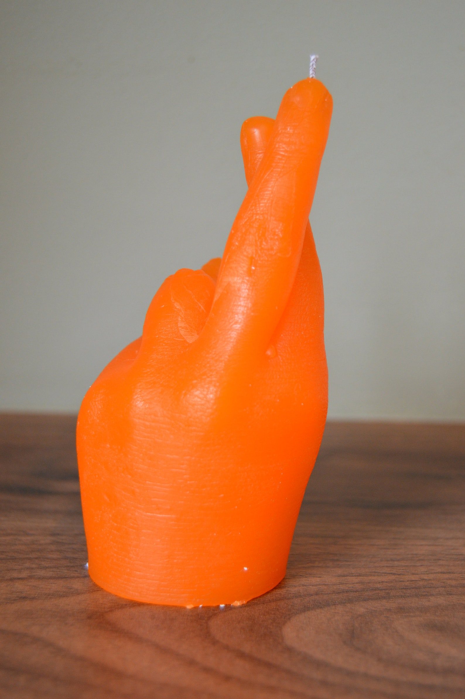 Hand Candle / Hand Gesture Candle / Crossed Fingers Candle - Etsy Canada