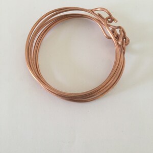 Copper, Bangle Set, 5 Bangles, Bracelet Set - Etsy