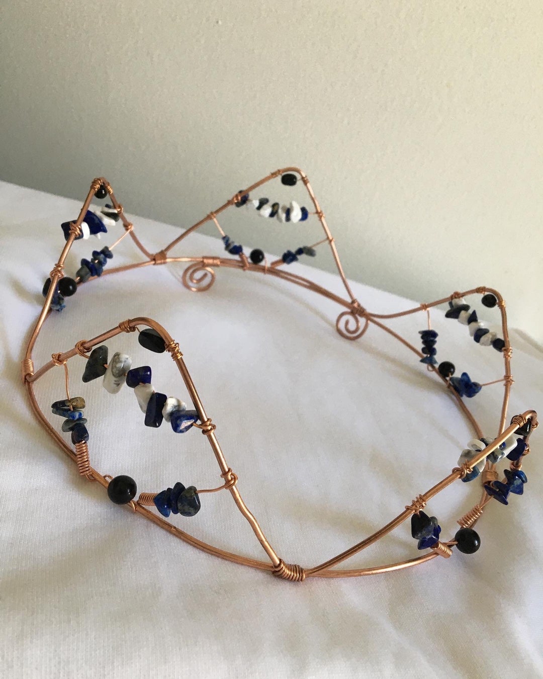 Kings Crown, Goddess Crown, Copper Crown, Crystal Crown, Gift for Her ...