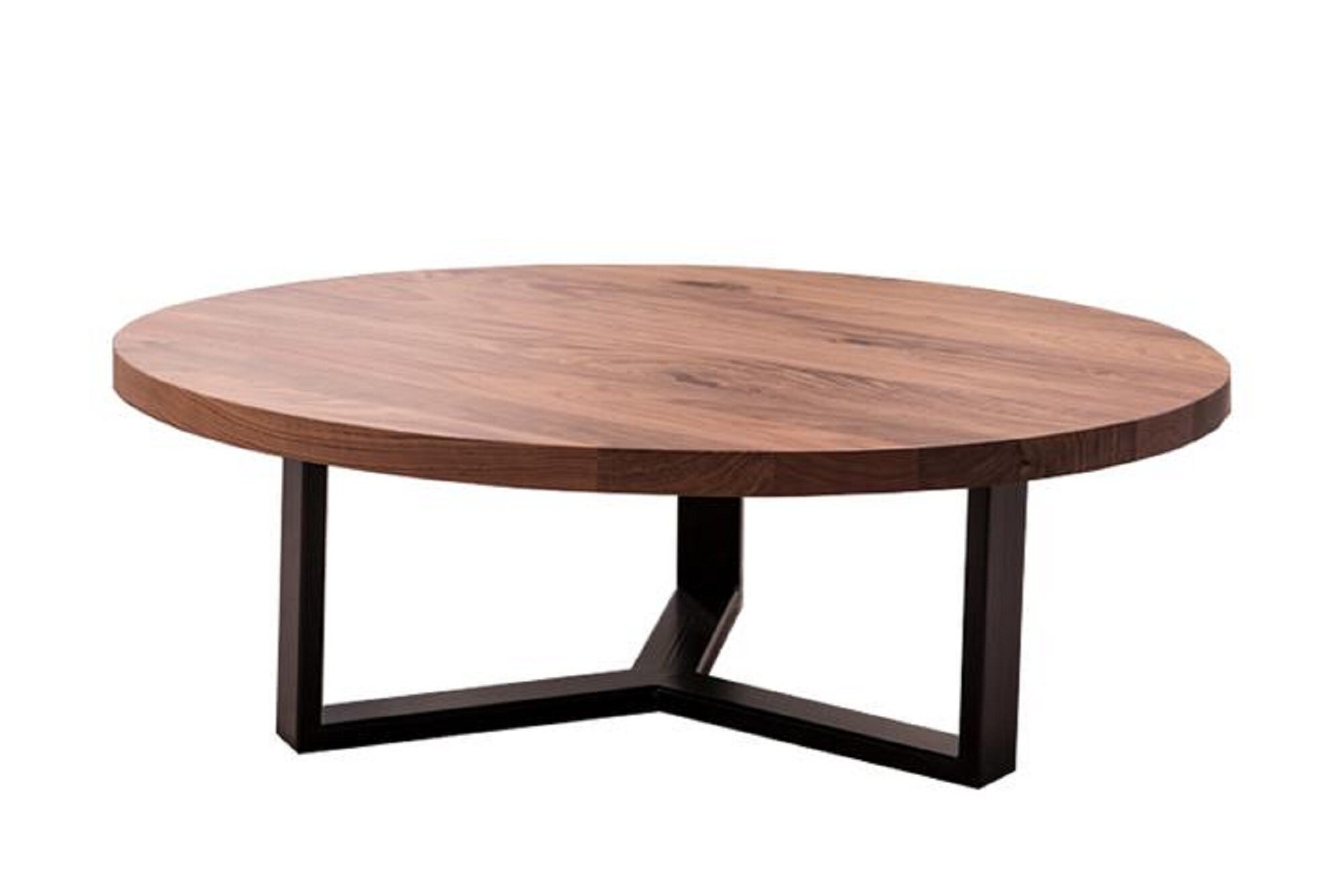 Big Round Wood Table