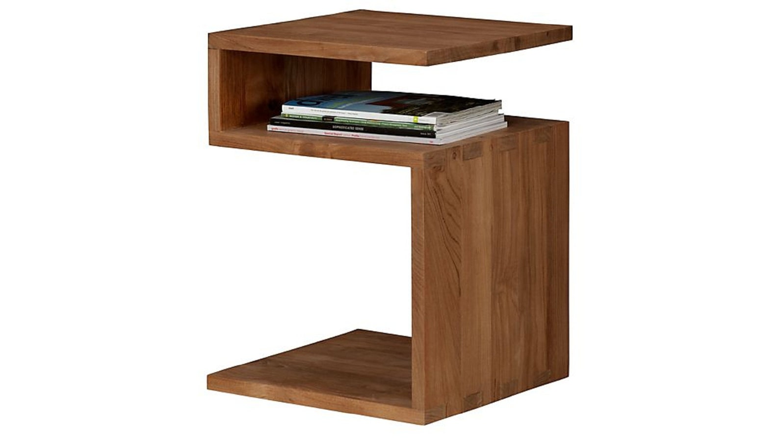 S Side Table S Shaped End Table Solid Wood Side Table - Etsy