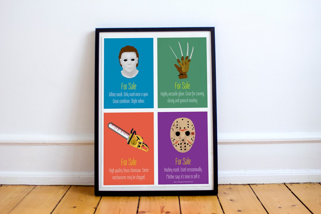 Horror Film Art, Horror Poster, Collage, Horror Movie Poster, for Sale ...