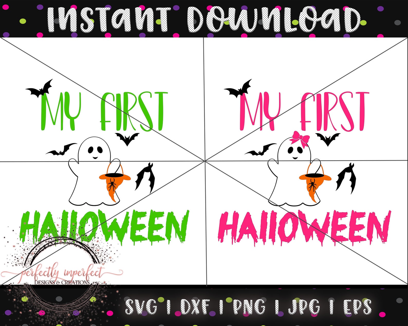 My First Halloween 1st Halloween Svg Halloween SVG Png Eps Jpg SVG ...