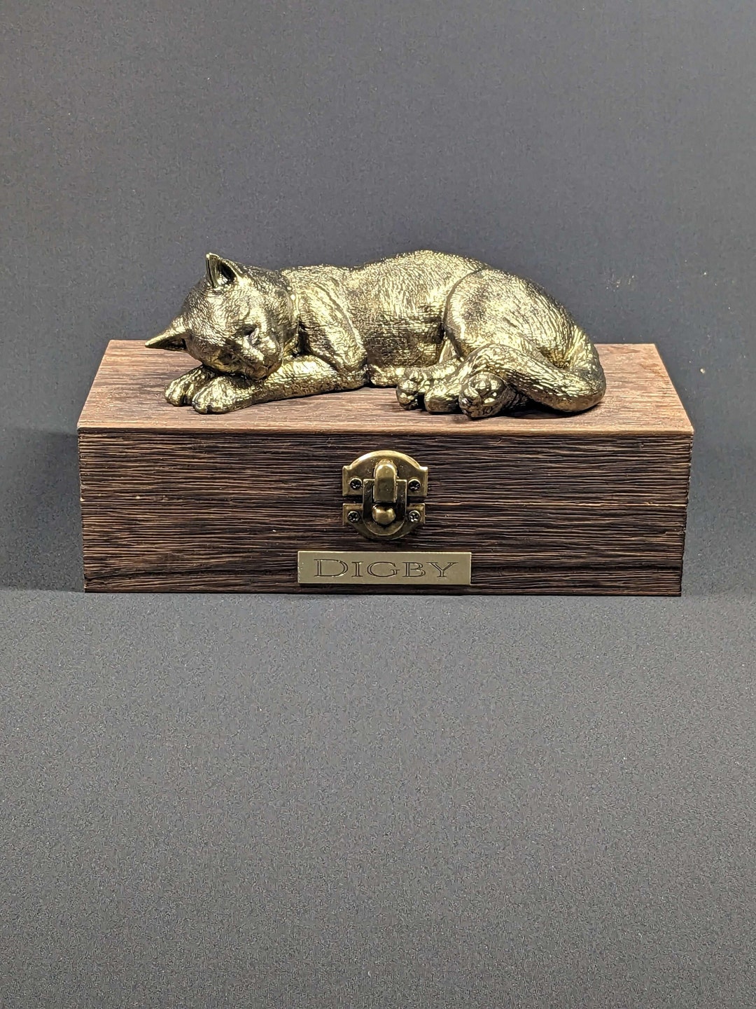 Luxury Cat Ashes Box | Cat Ashes Urn | Pet Urn | Cat Cremation Urn ...