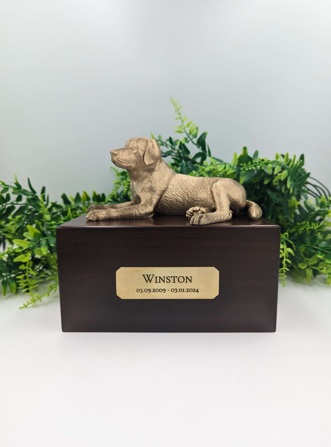 Luxury Labrador Ashes Box | Labrador Ashes Urn | Dog Ashes Urn | Pet ...
