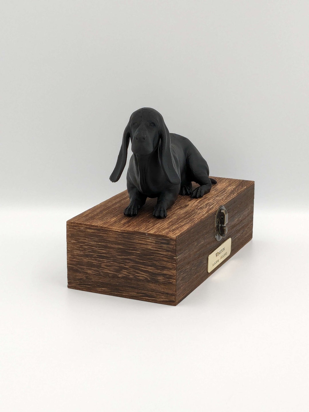 Luxury Basset Hound Ashes Box Basset Hound Ashes Urn Dog Ashes Urn Pet ...