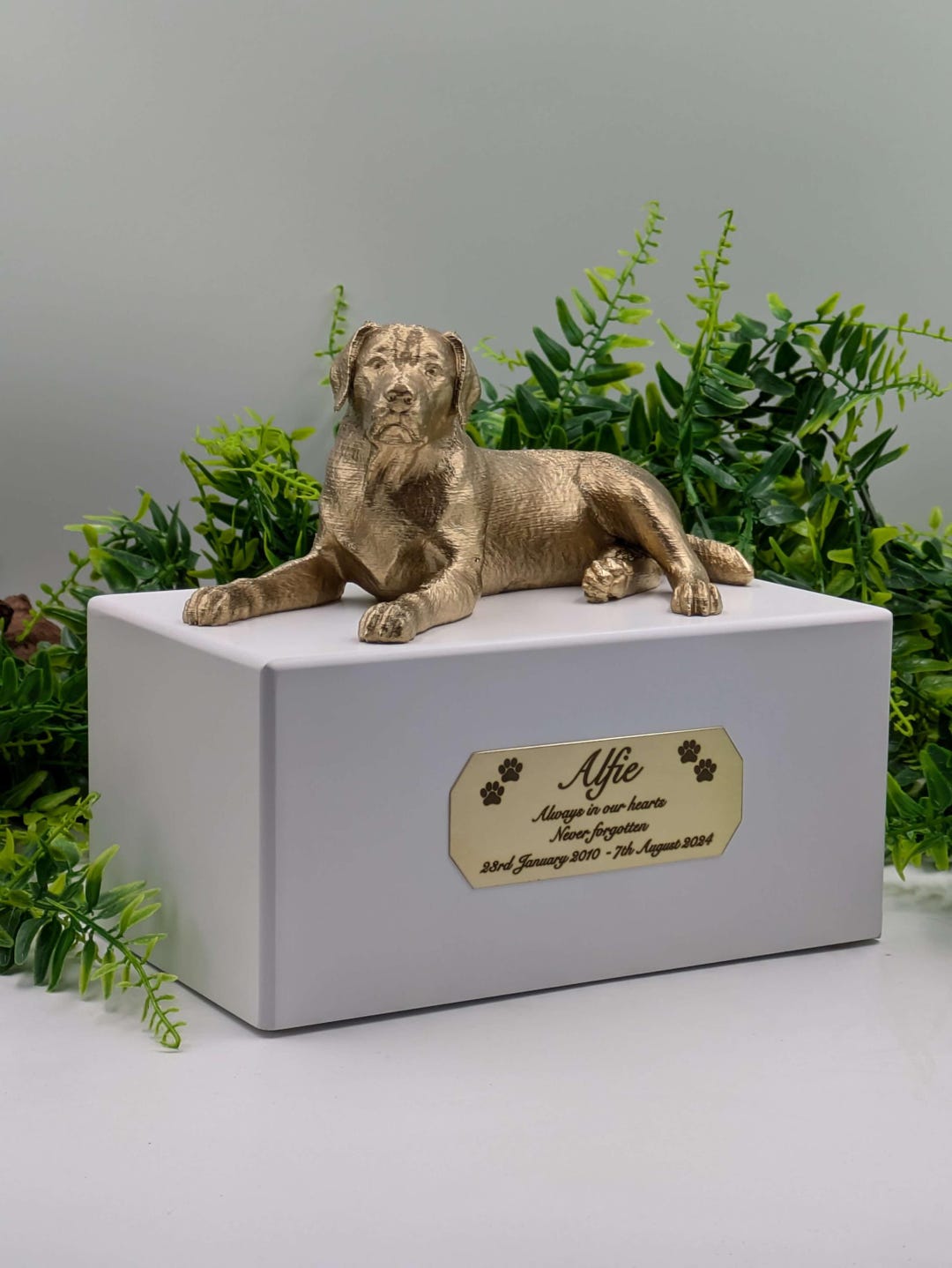 Luxury Labrador Ashes Box Labrador Ashes Urn Dog Ashes Urn Pet Urn ...
