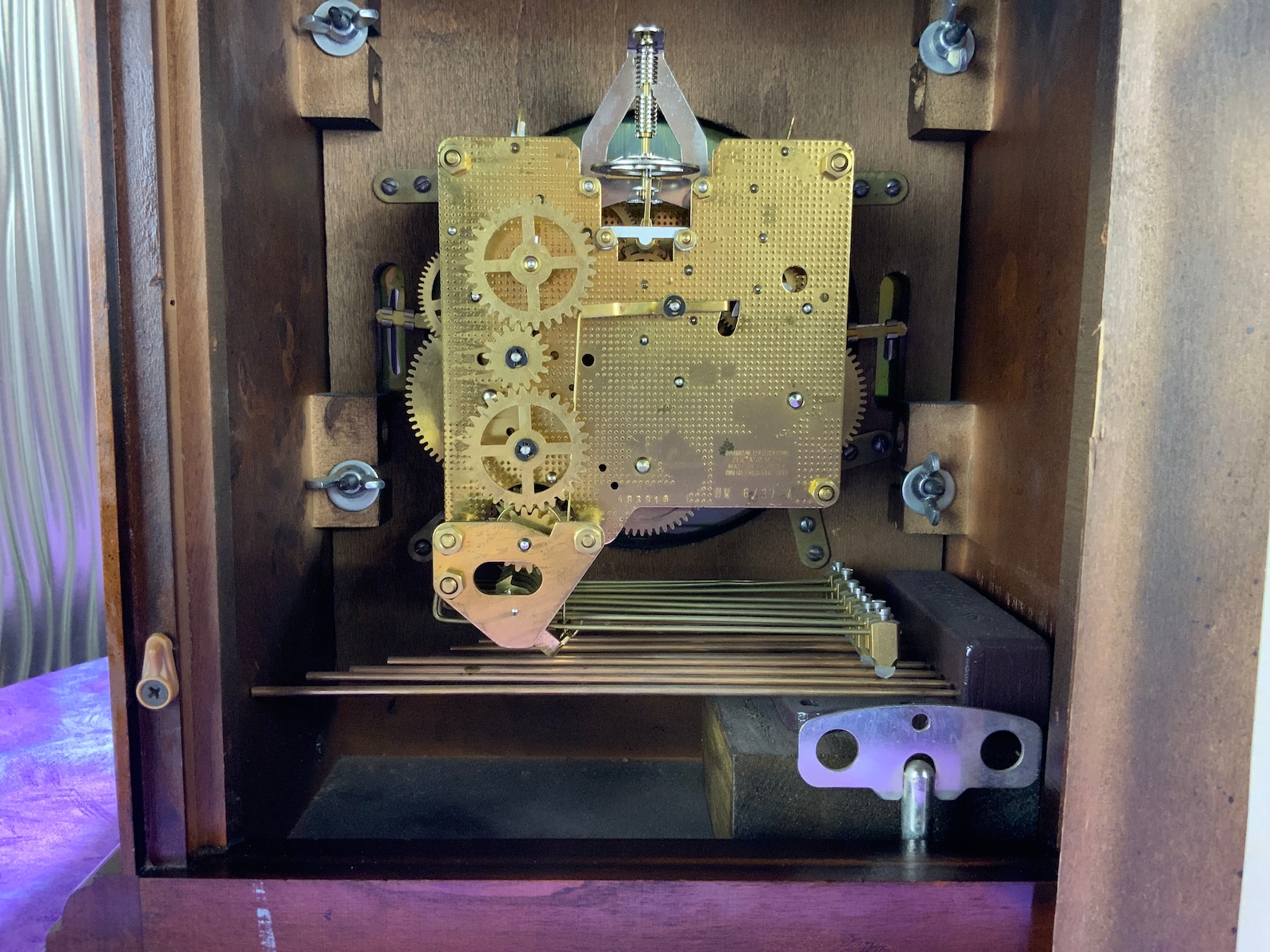 Howard Miller Barwick Mantel Clock | Etsy