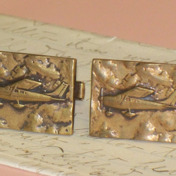 Airplane Cuff Links - Etsy