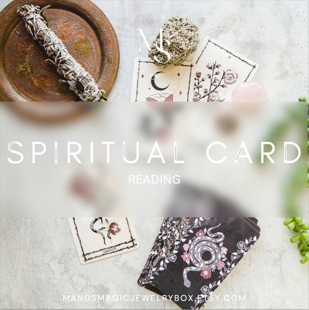 Spiritual Card Reading | Lectura Espiritual De Cartas - Etsy