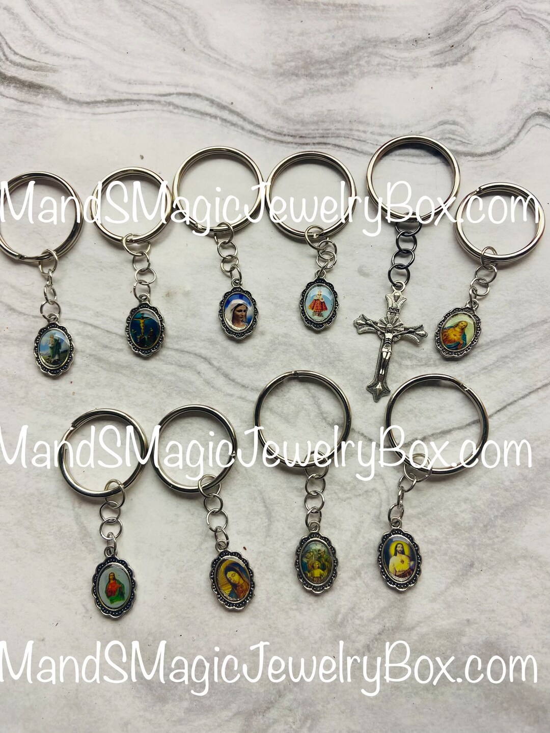 Religious Keychains/llaveros Religiosos - Etsy